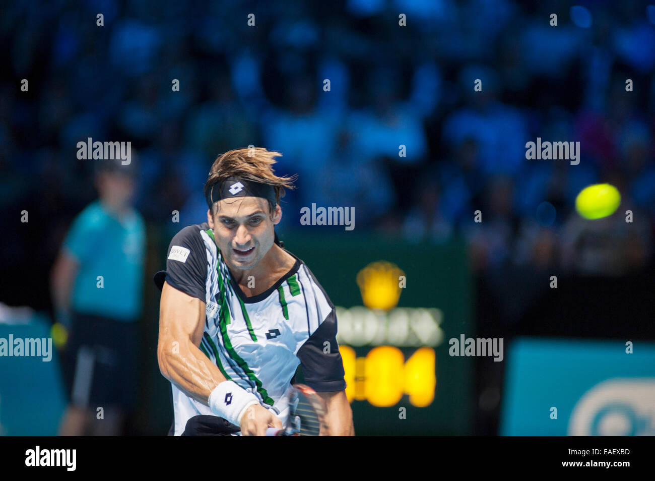 O2 arena, London, UK. 13th November, 2014. Barclays ATP round robin ...