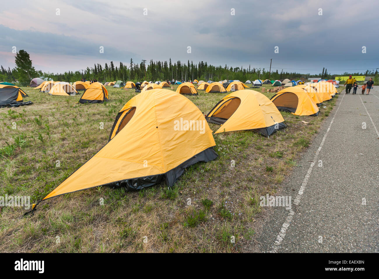 Crew camp hi-res stock photography and images - Alamy