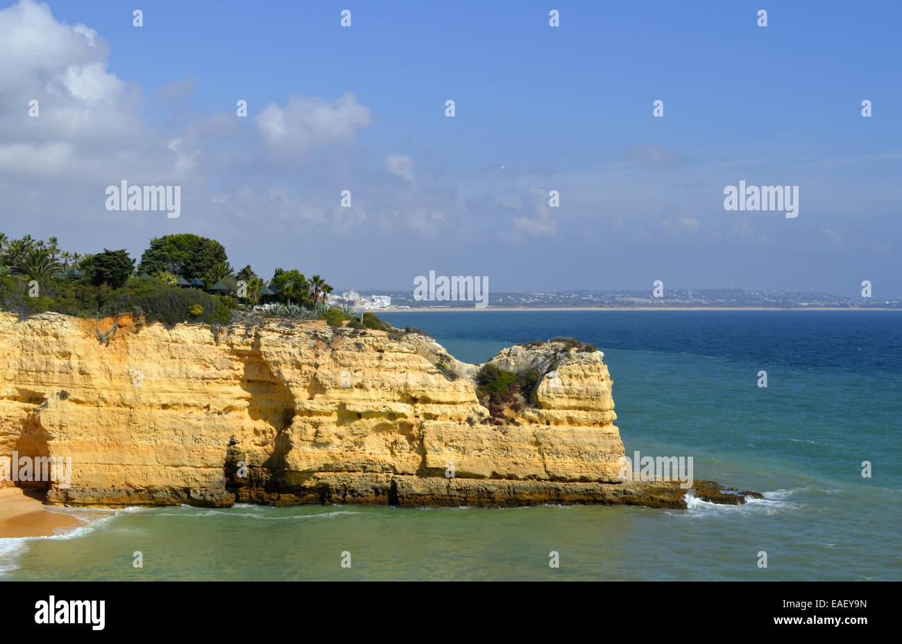Senhora Da Rocha Beach Stock Photo - Alamy