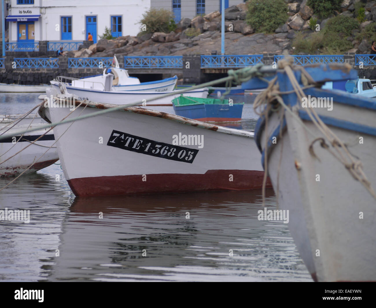 Moored traditional boats hi-res stock photography and images - Alamy