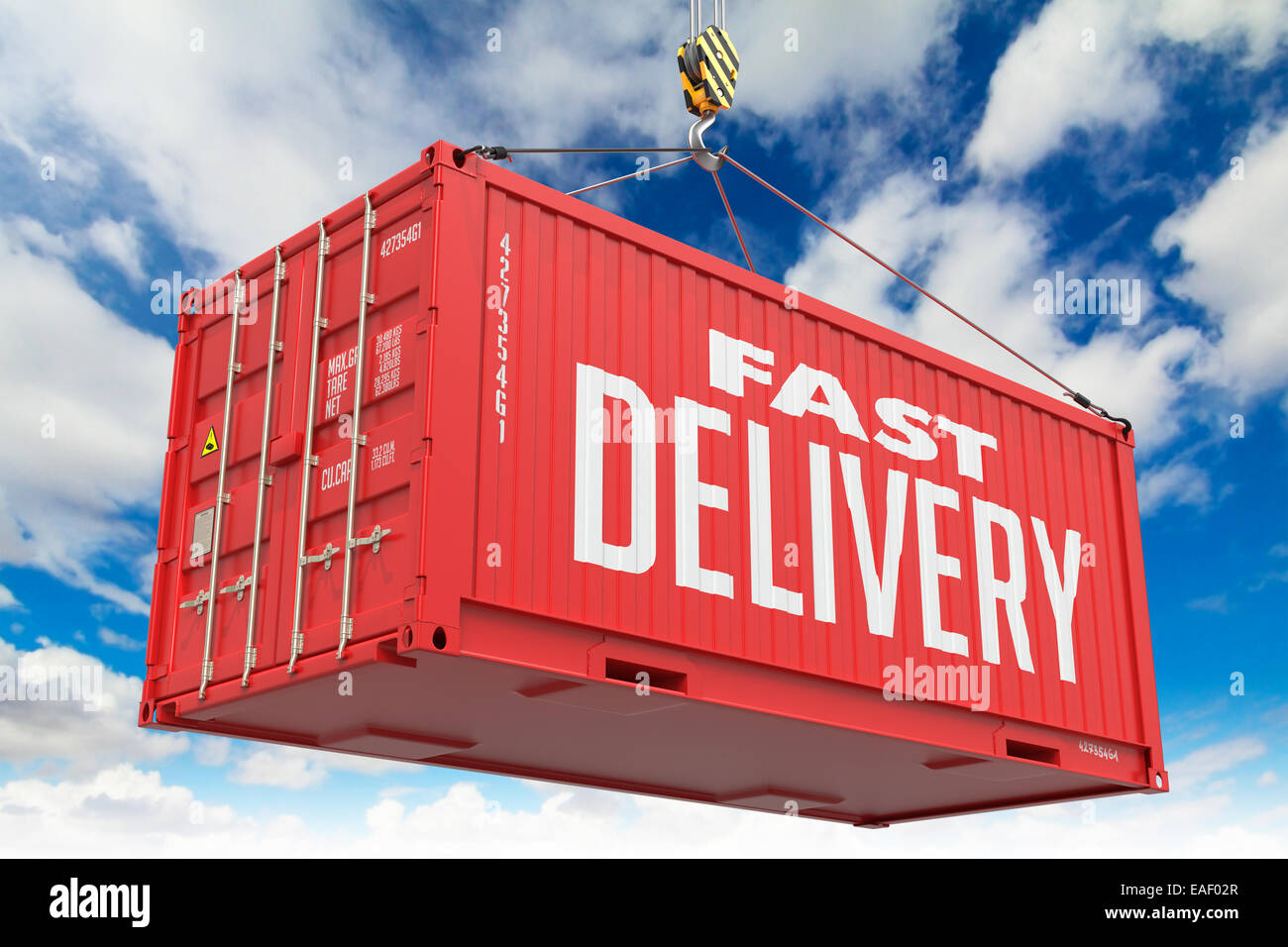 Container fast hi-res stock photography and images - Alamy