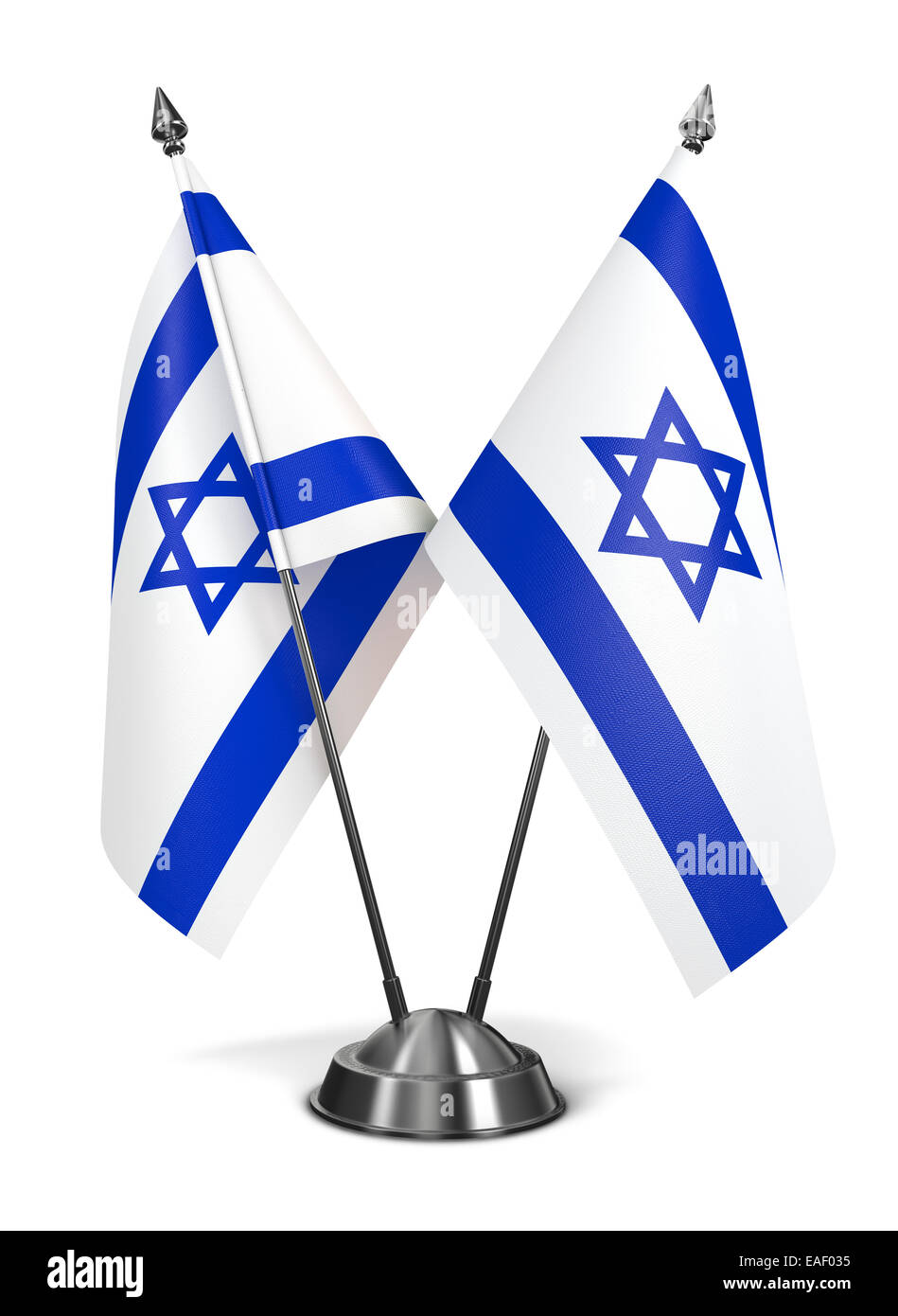 Israel - Miniature Flags Stock Photo - Alamy