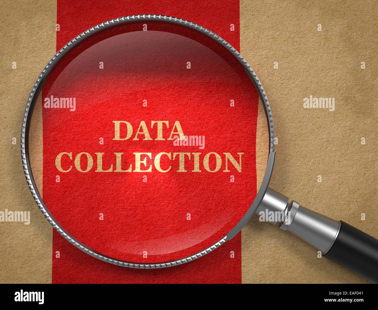 Data collection through magnifying hi-res stock photography and images ...