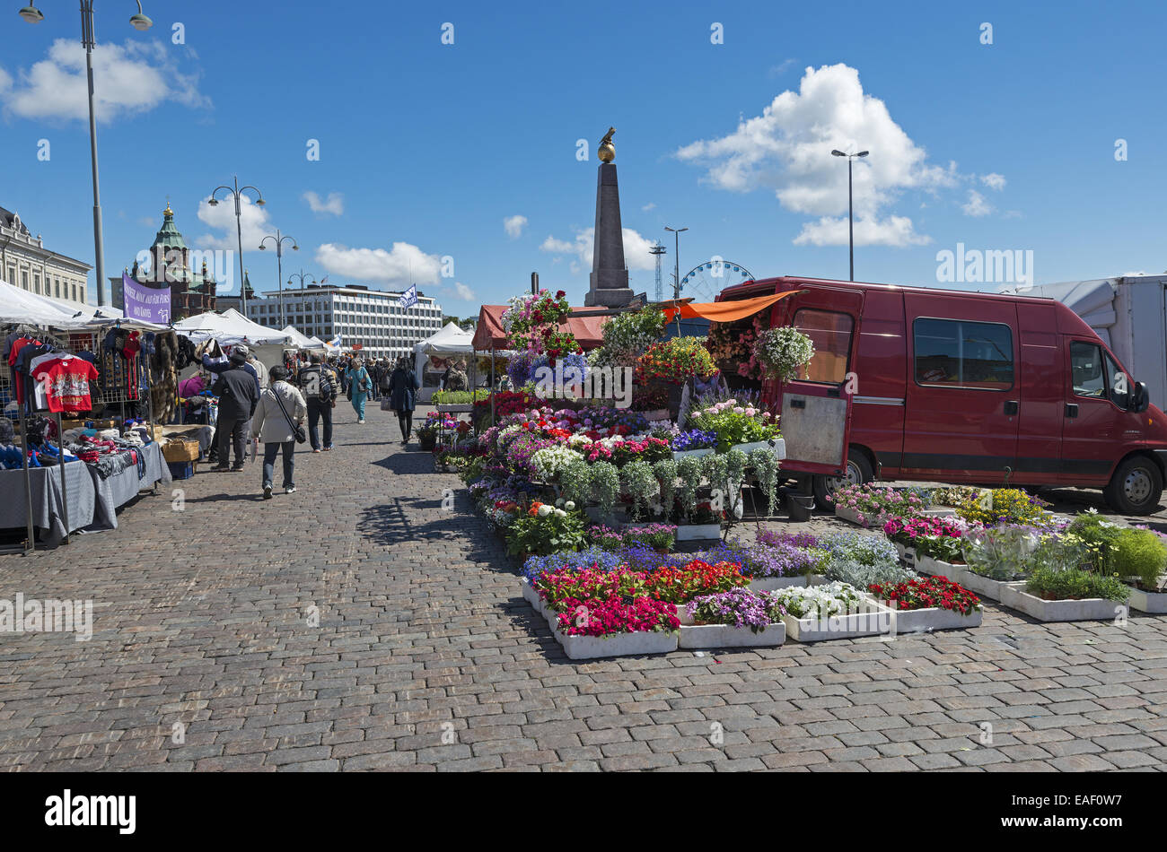 Helsinki market square hi-res stock photography and images - Alamy