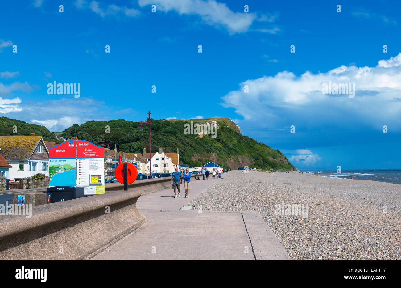 Seaton sea front Stock Photo - Alamy