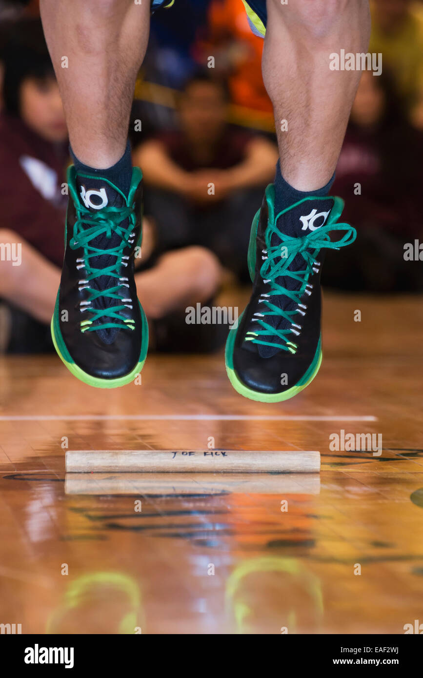 Stick,Kicking,Trainers,Native Youth Olympics Stock Photo - Alamy