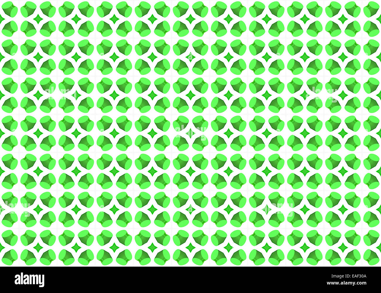 Green Ethnic pattern. Abstract kaleidoscope fabric design Stock Photo ...