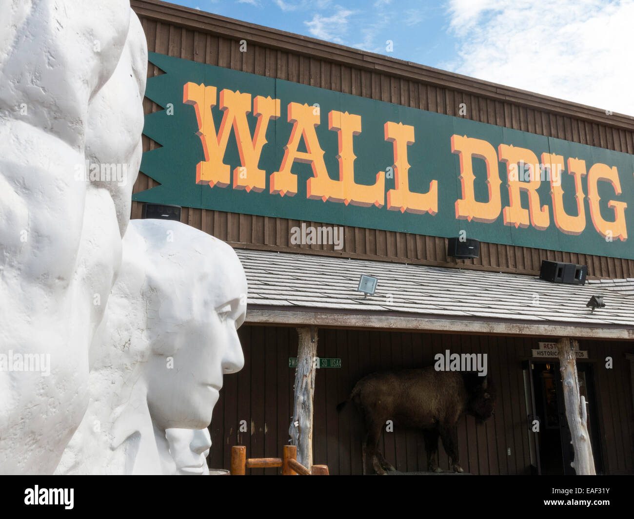 Wall Drug Backyard , South Dakota, USA Stock Photo - Alamy