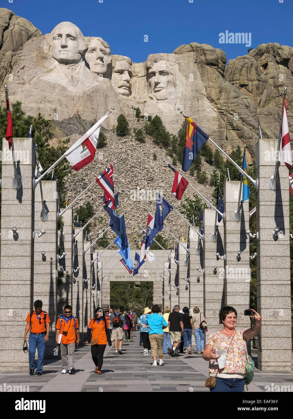 Mount Rushmore National Memorial, SD, USA Stock Photo - Alamy