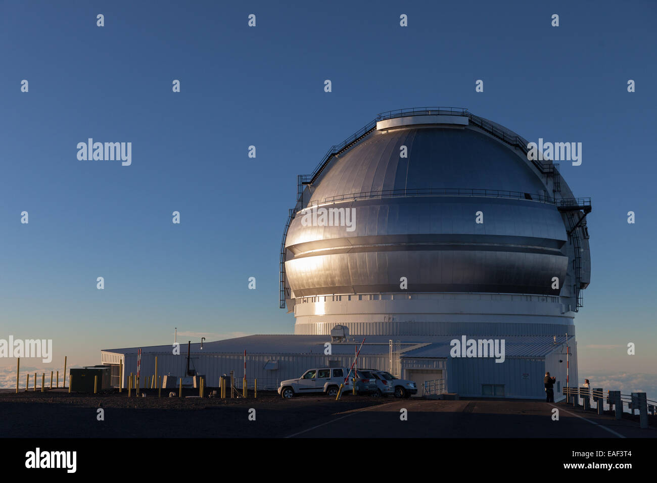 Gemini Observatory on Mauna Kea Hawaii USA Stock Photo - Alamy