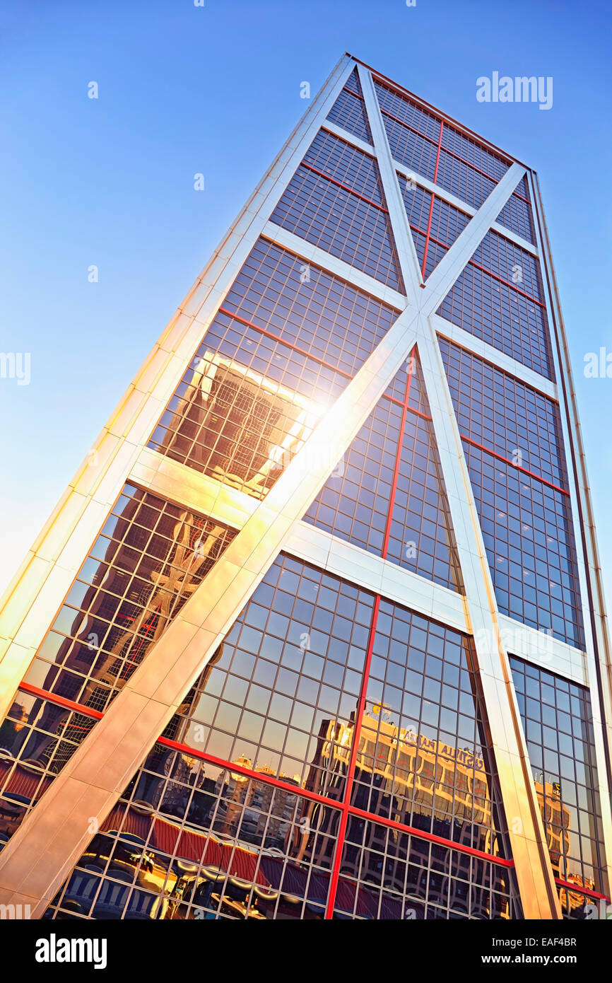 The Gate of Europe towers, also known as KIO Towers, twin office ...