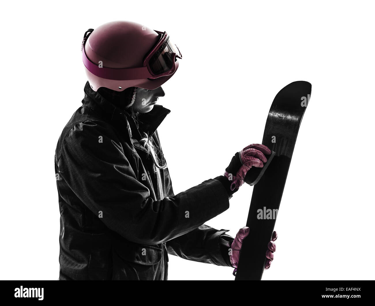 Portrait skier in ski Cut Out Stock Images & Pictures - Alamy