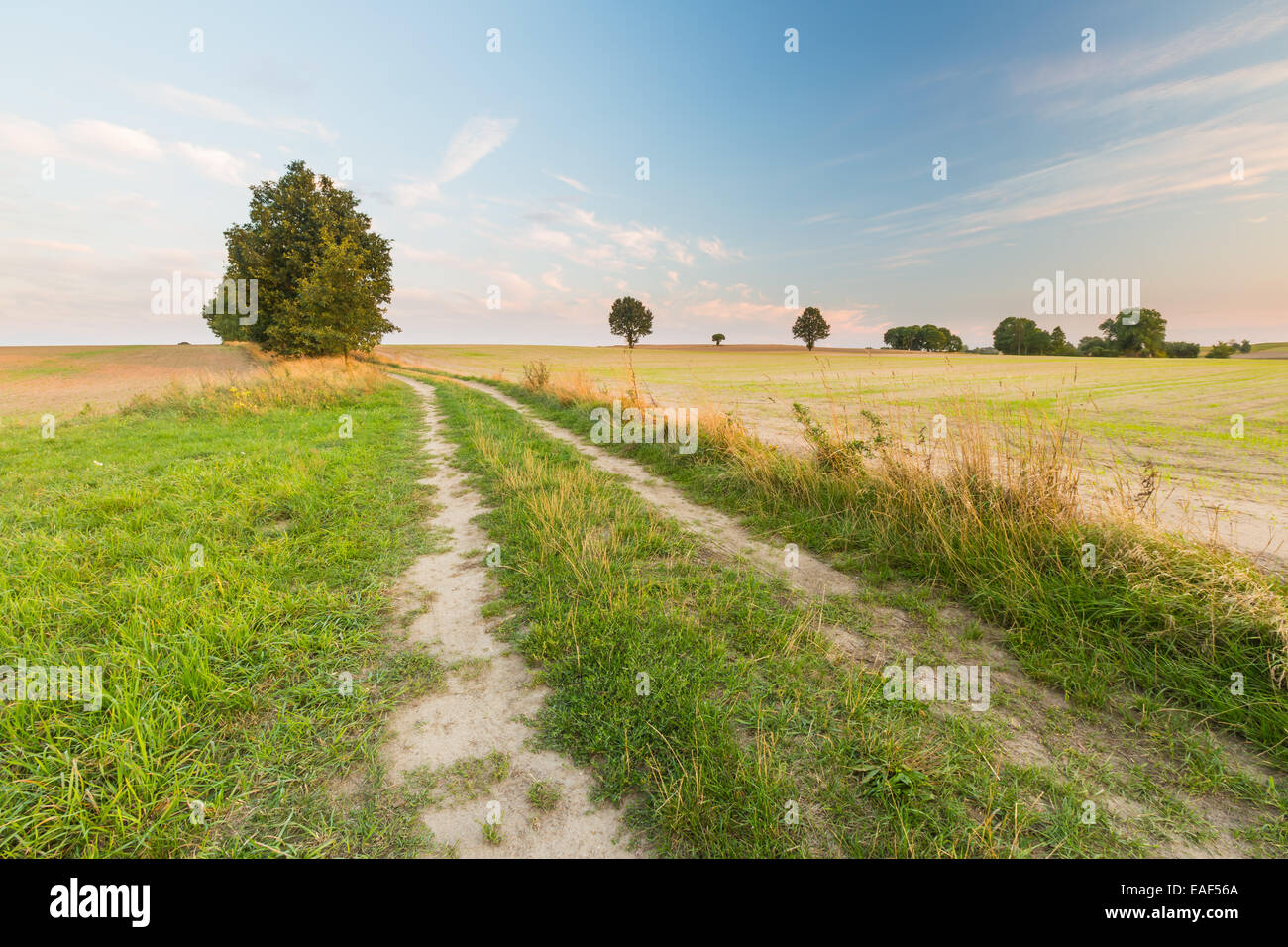 Sandy polish road hi-res stock photography and images - Alamy