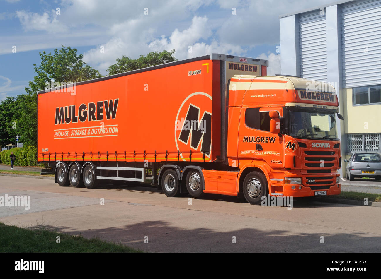 Scania tractor unit hi-res stock photography and images - Alamy