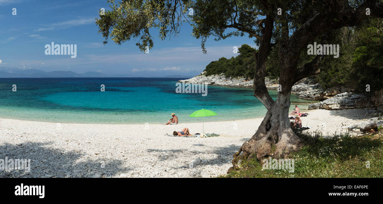 Emblisi beach near fiskardo hi-res stock photography and images - Alamy