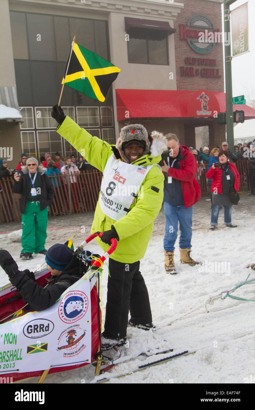 Jamaican dog sled hi-res stock photography and images - Alamy