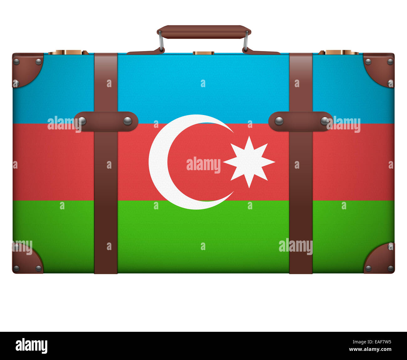 Classic vintage luggage suitcase for travel Stock Photo - Alamy
