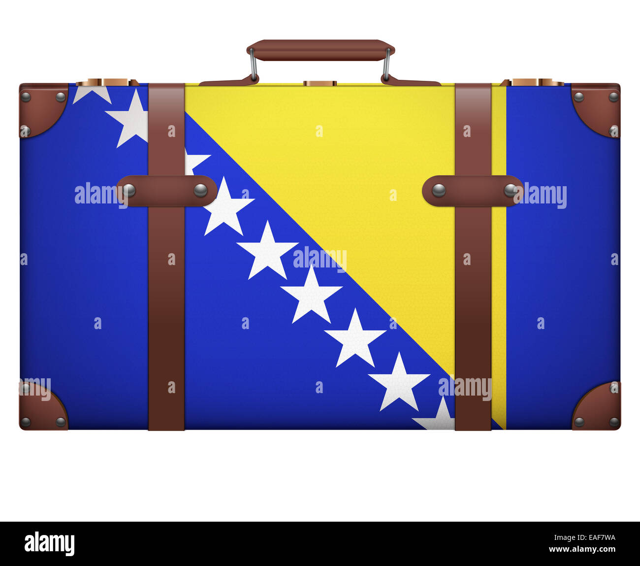 Classic vintage luggage suitcase for travel Stock Photo - Alamy