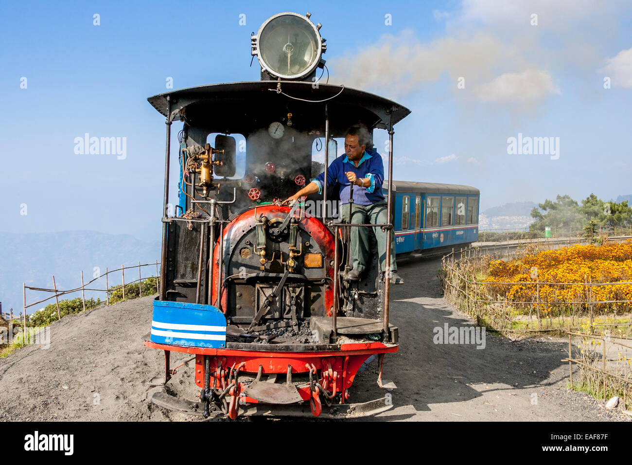 The Darjeeling Himalayan Railway (aka The Toy Train) Darjeeling, West ...