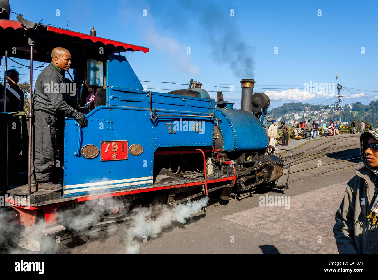 The Darjeeling Himalayan Railway (aka The Toy Train) Darjeeling, West ...