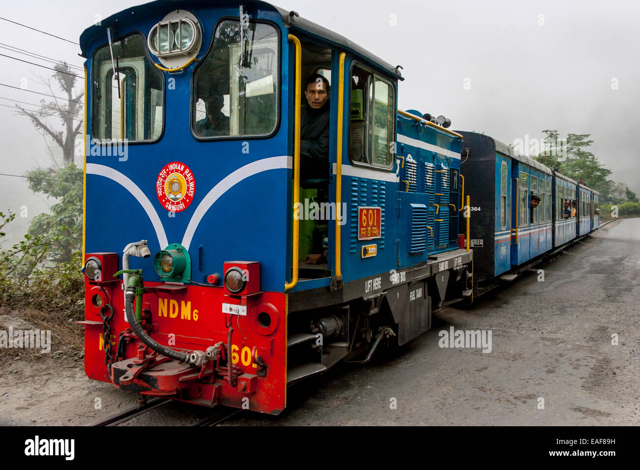 The Darjeeling Himalayan Railway (aka The Toy Train) Near Darjeeling ...