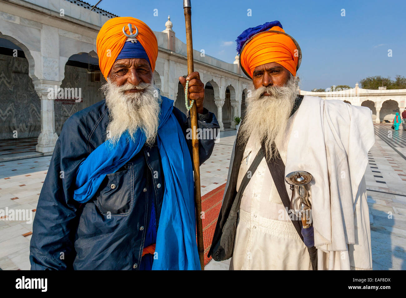 Sikh men hi-res stock photography and images - Alamy