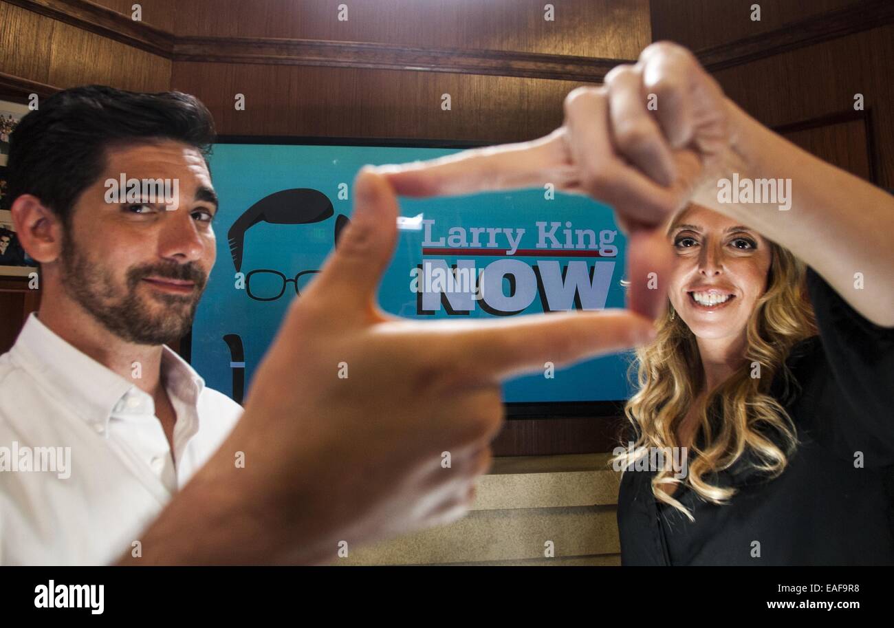 Los Angeles, California, USA. 8th Oct, 2014. Allison Glader and Jason ...