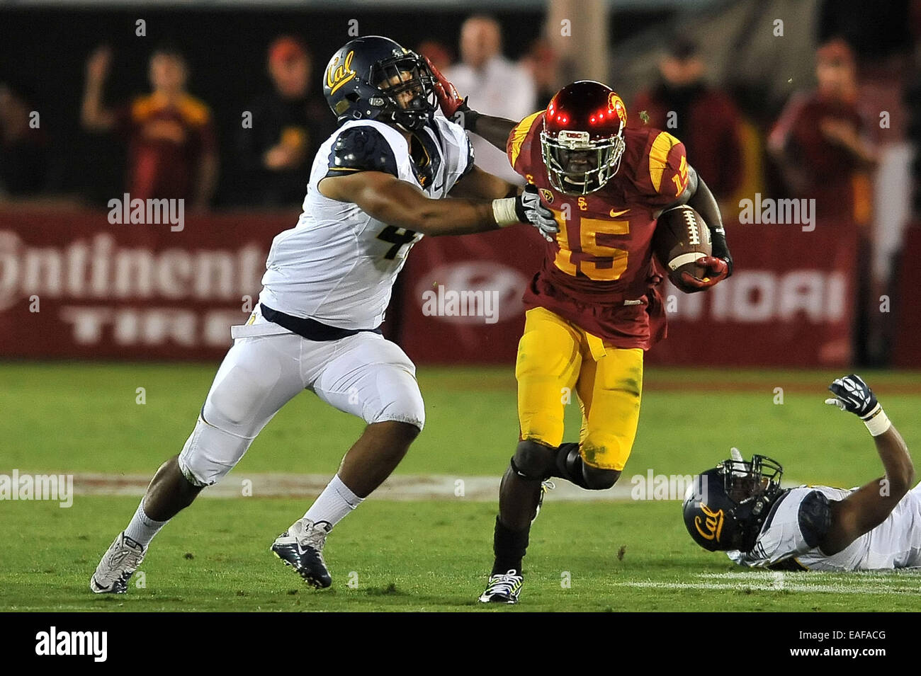 Los Angeles, CA, USA. 13th Nov, 2014. USC Trojans wide receiver Nelson ...