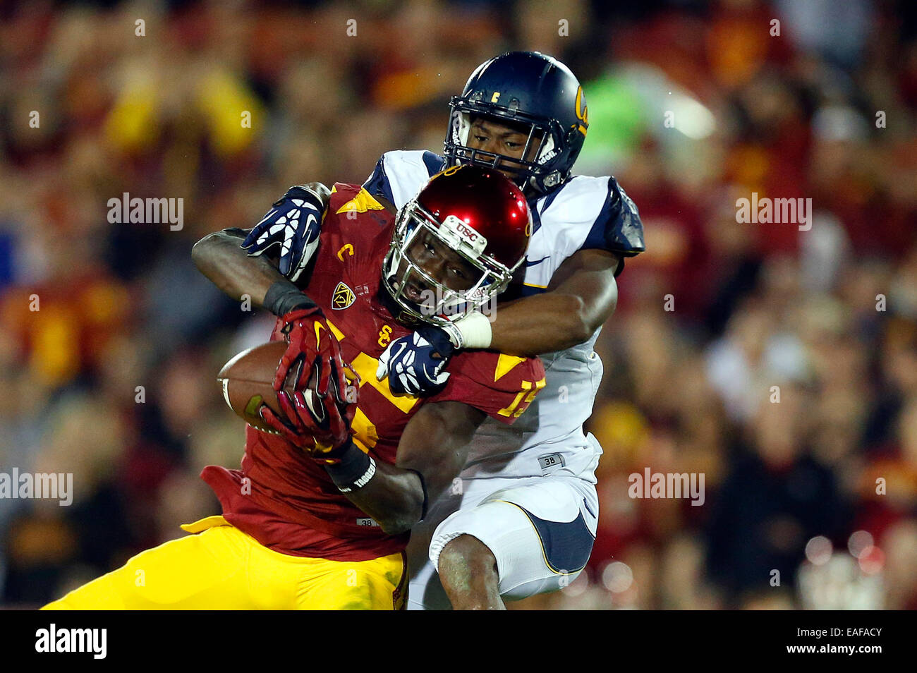 Los Angeles, CAlifornia, USA. 13th Nov, 2014. USC Trojans wide receiver ...