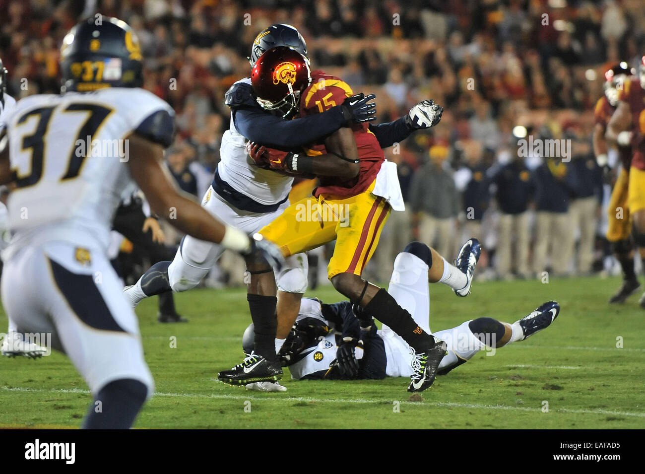 Los Angeles, CA, USA. 13th Nov, 2014. USC Trojans wide receiver Nelson ...