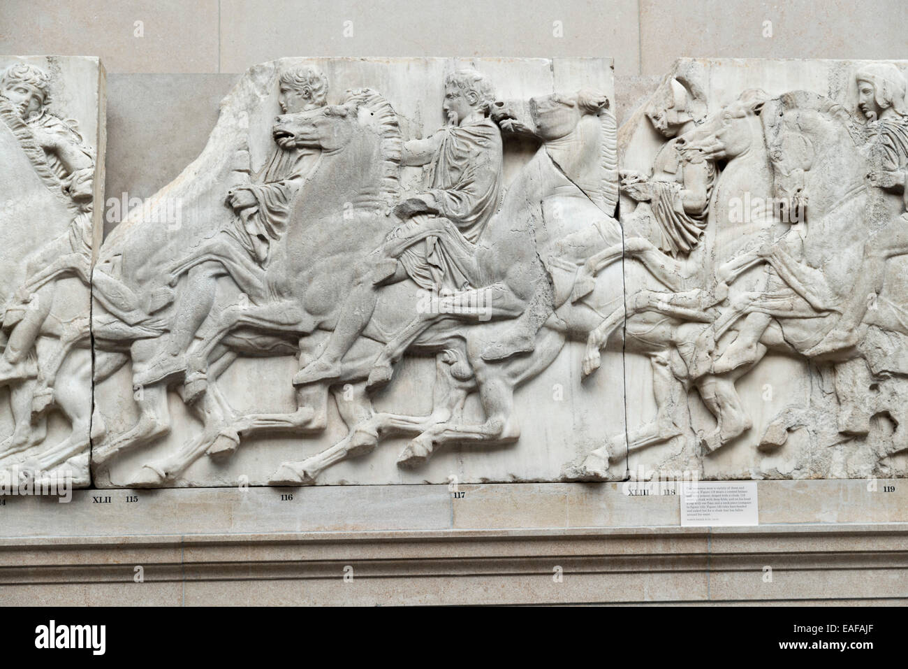 LONDON, UNITED KINGDOM - JUNE 5, 2014: British Museum. Sculptures from ...