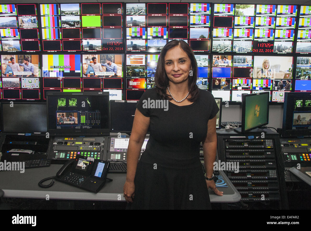 Los Angeles, California, USA. 22nd Oct, 2014. Celia Chavez, President and General Manager of ...