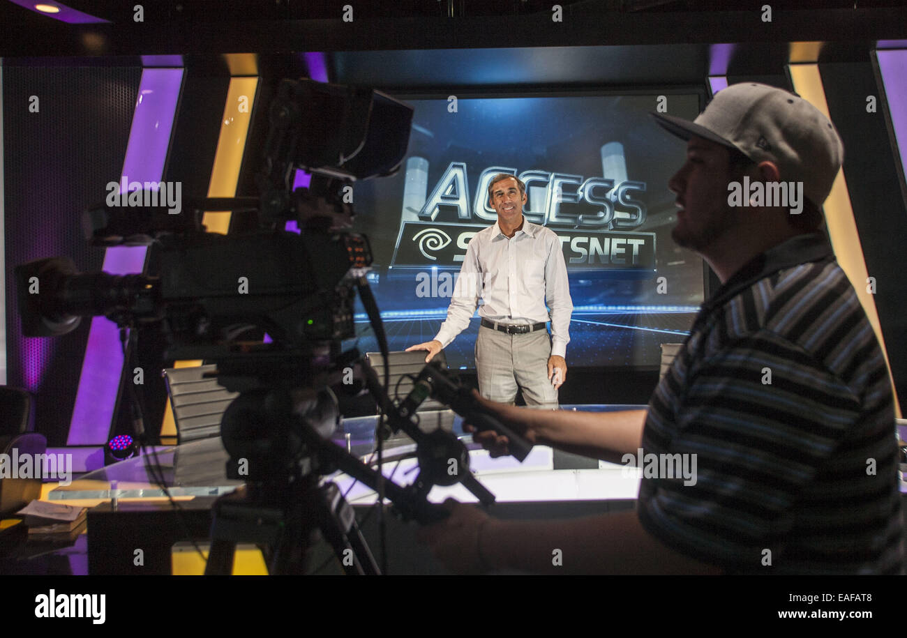 Los Angeles, California, USA. 27th Oct, 2014. Mark Shuken, senior VP ...