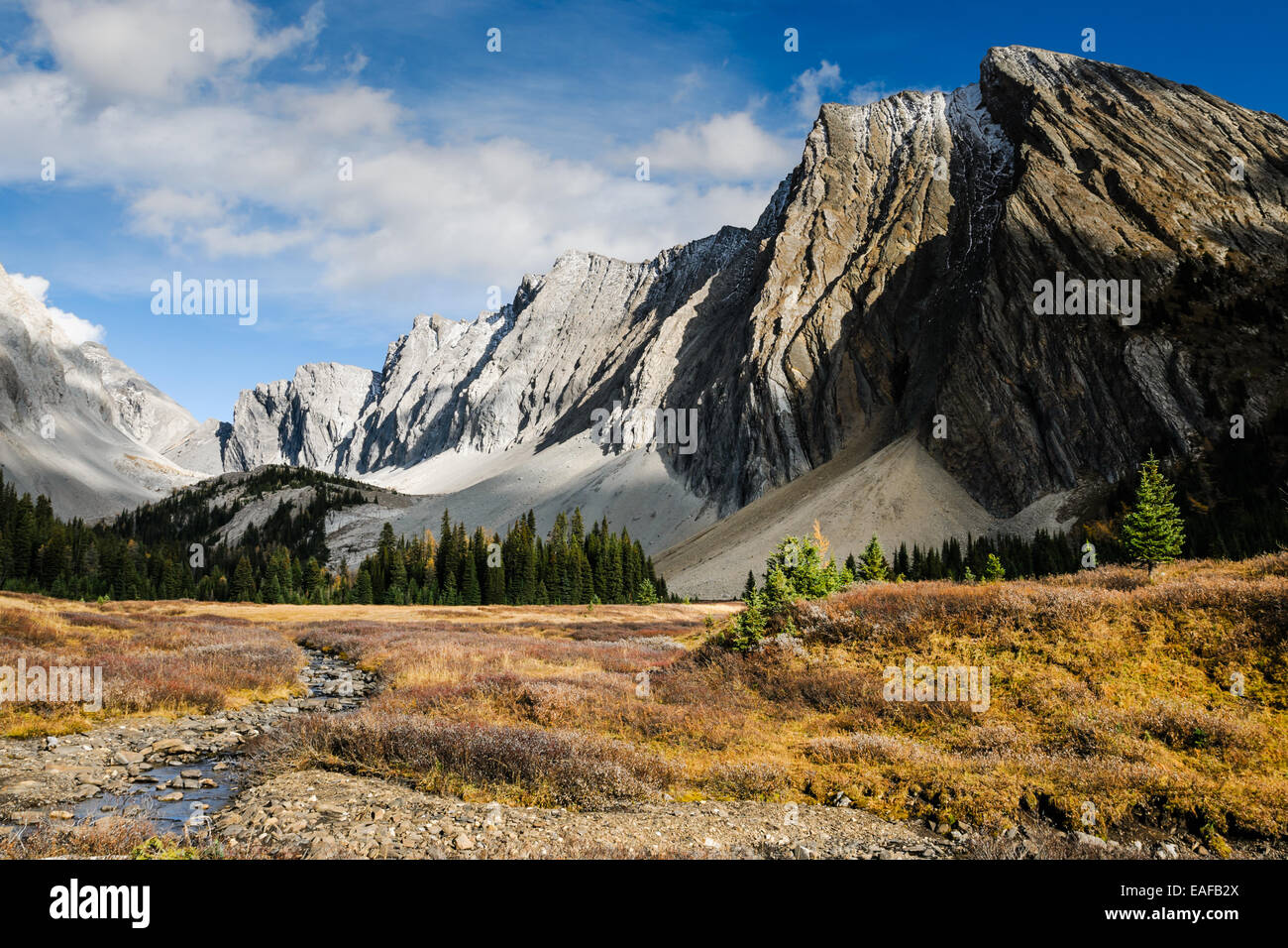 Scenic Landscapes of a high mountain lake, Chester Lake area of ...