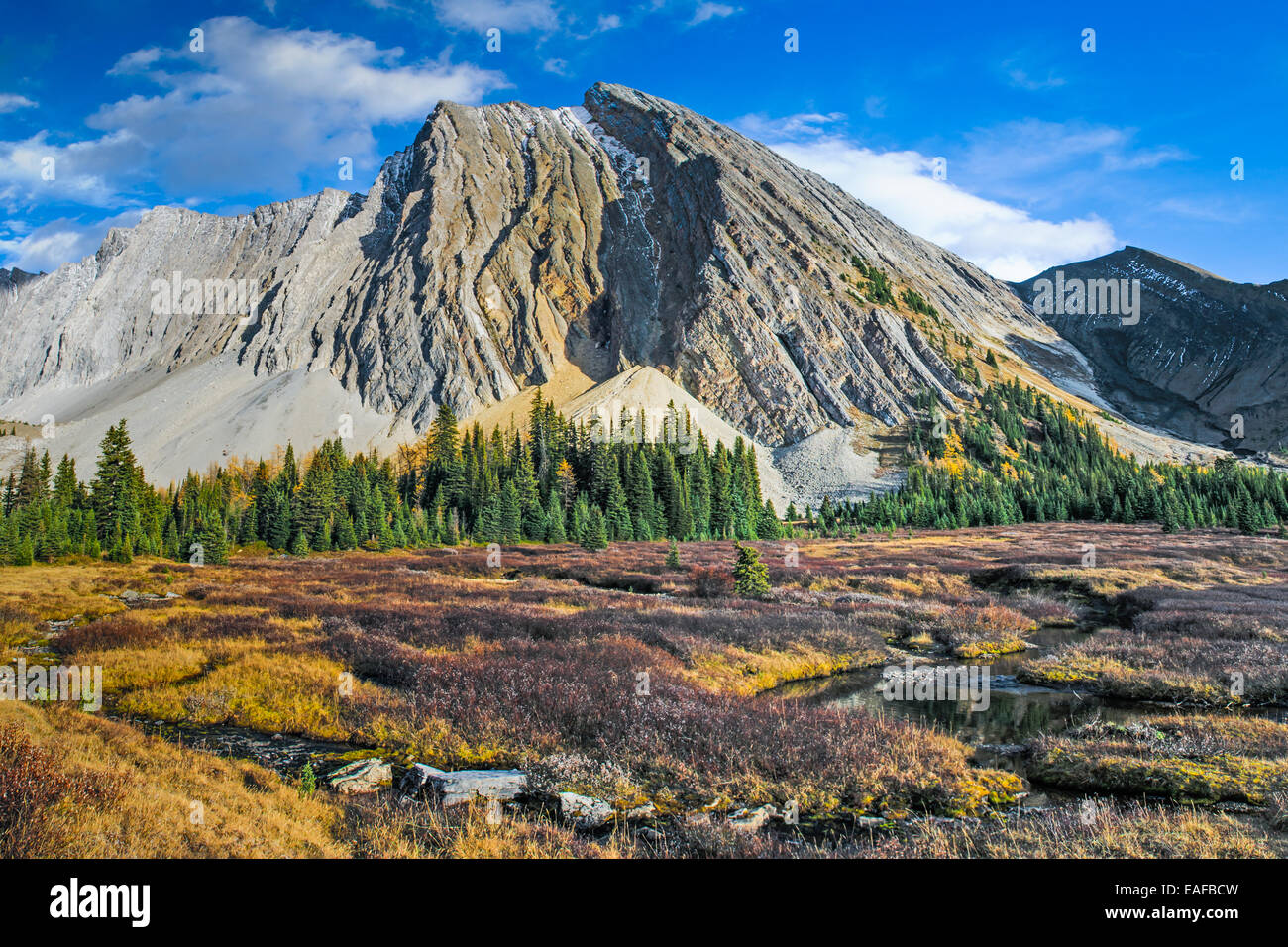 Scenic Landscapes of a high mountain lake, Chester Lake area of ...