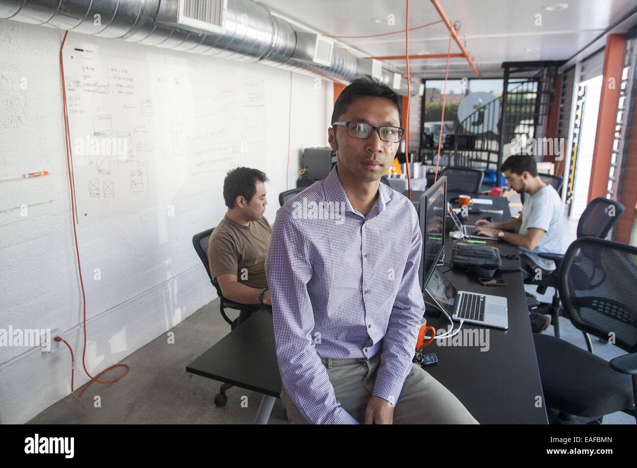 Los Angeles, California, USA. 21st Oct, 2014. Winter Wong, founder of ...