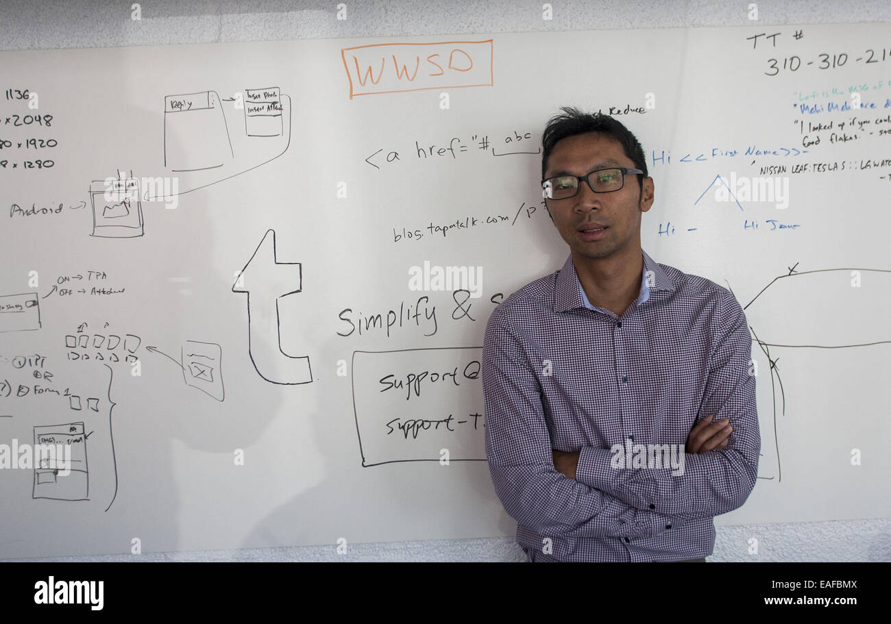 Los Angeles, California, USA. 21st Oct, 2014. Winter Wong, founder of ...