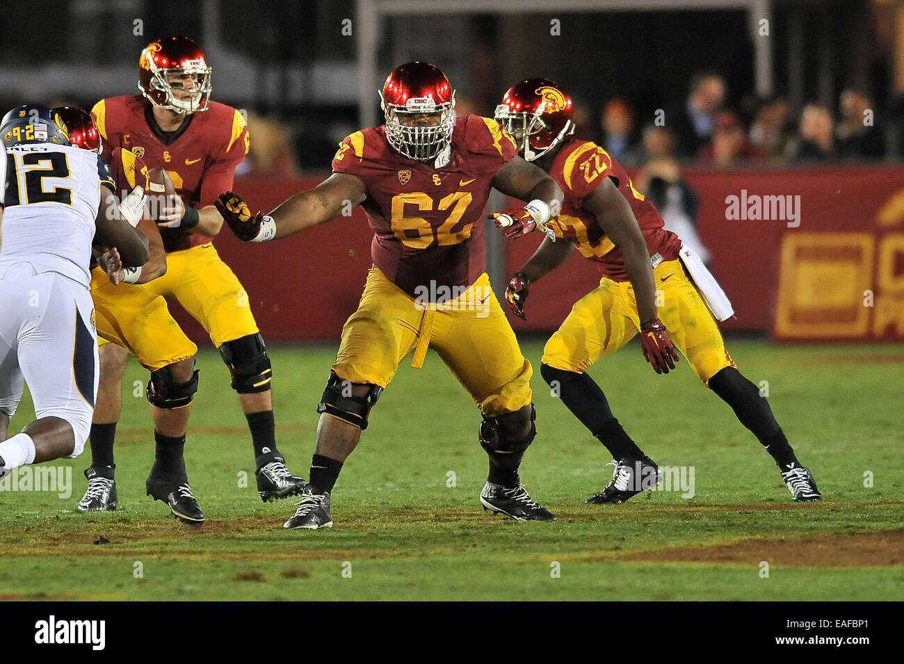 Los Angeles, CA, USA. 13th Nov, 2014. USC Trojans guard Khaliel Rodgers ...