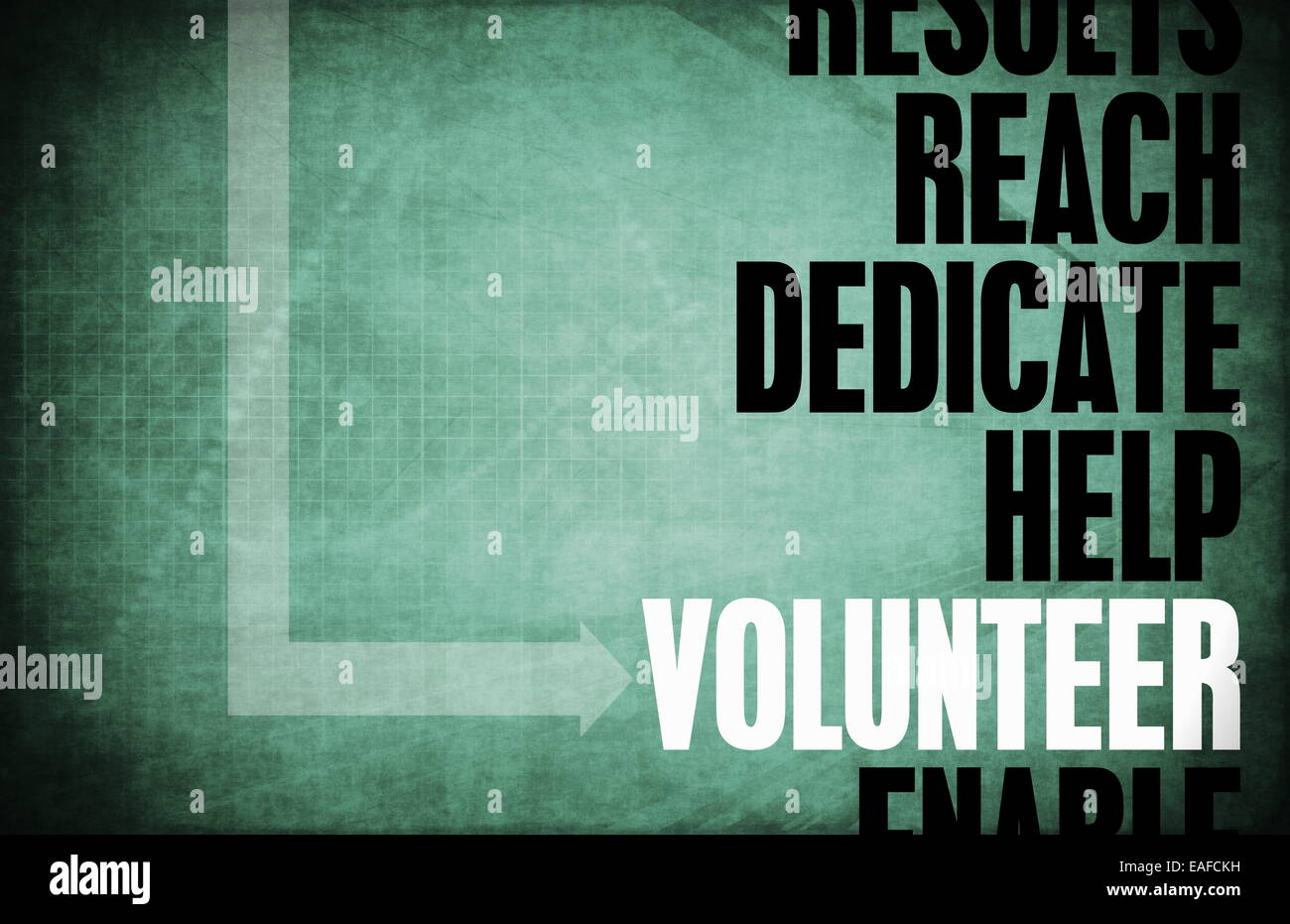 Volunteer Key Concepts as a Helper Abstract Stock Photo - Alamy