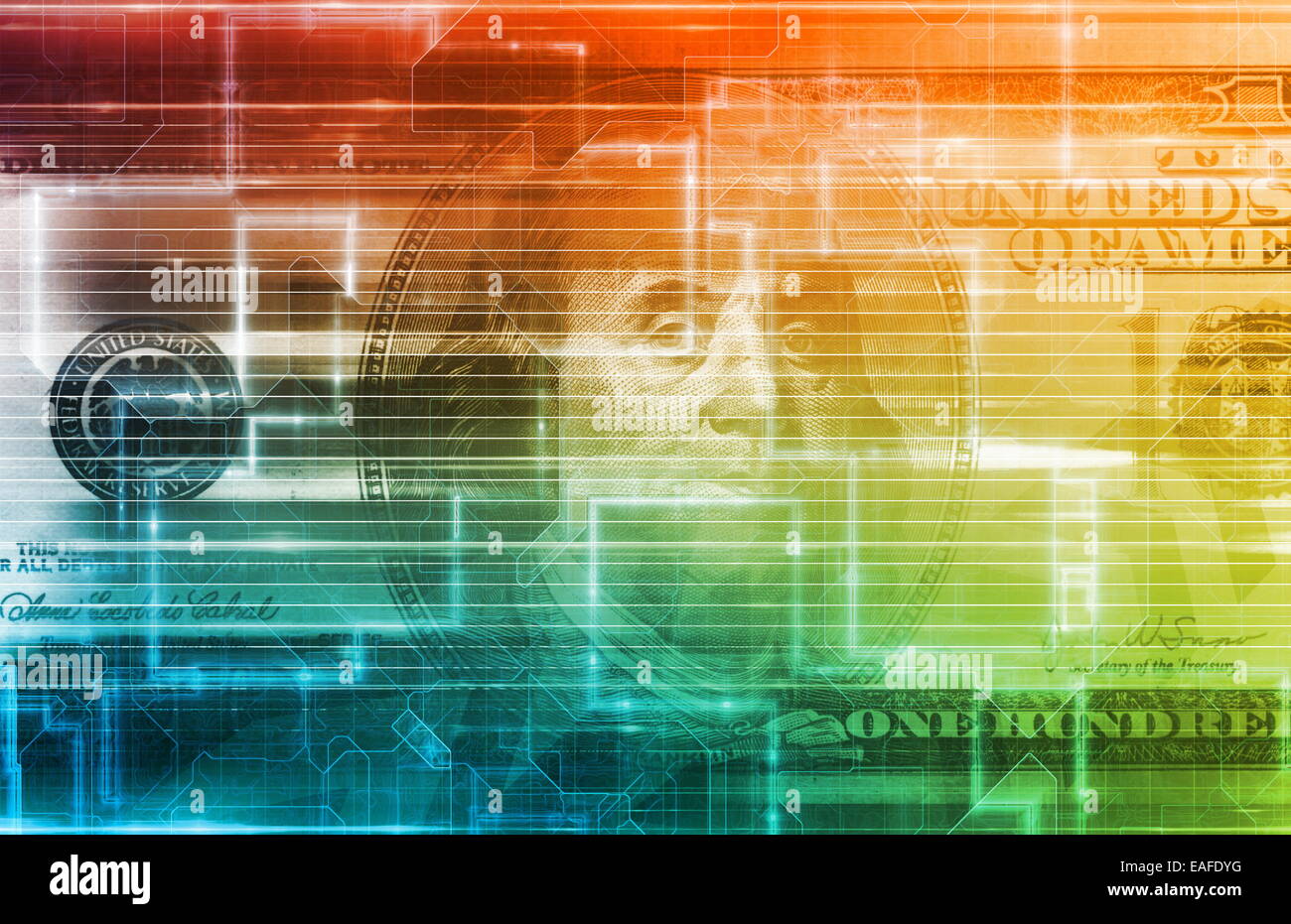 Finance Digital Data Accounting Technology Concept Stock Photo - Alamy