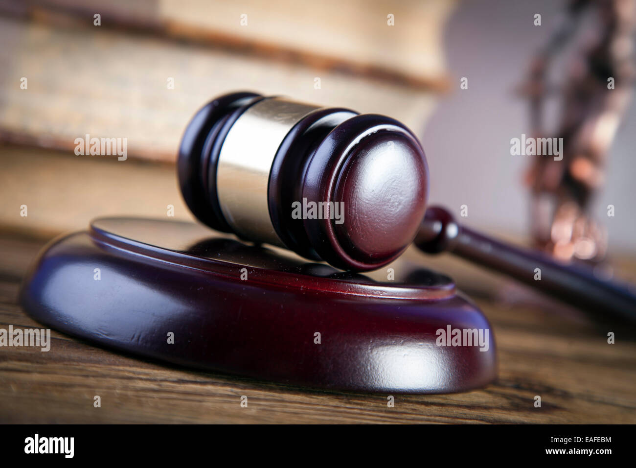 Mallet of justice! Stock Photo - Alamy