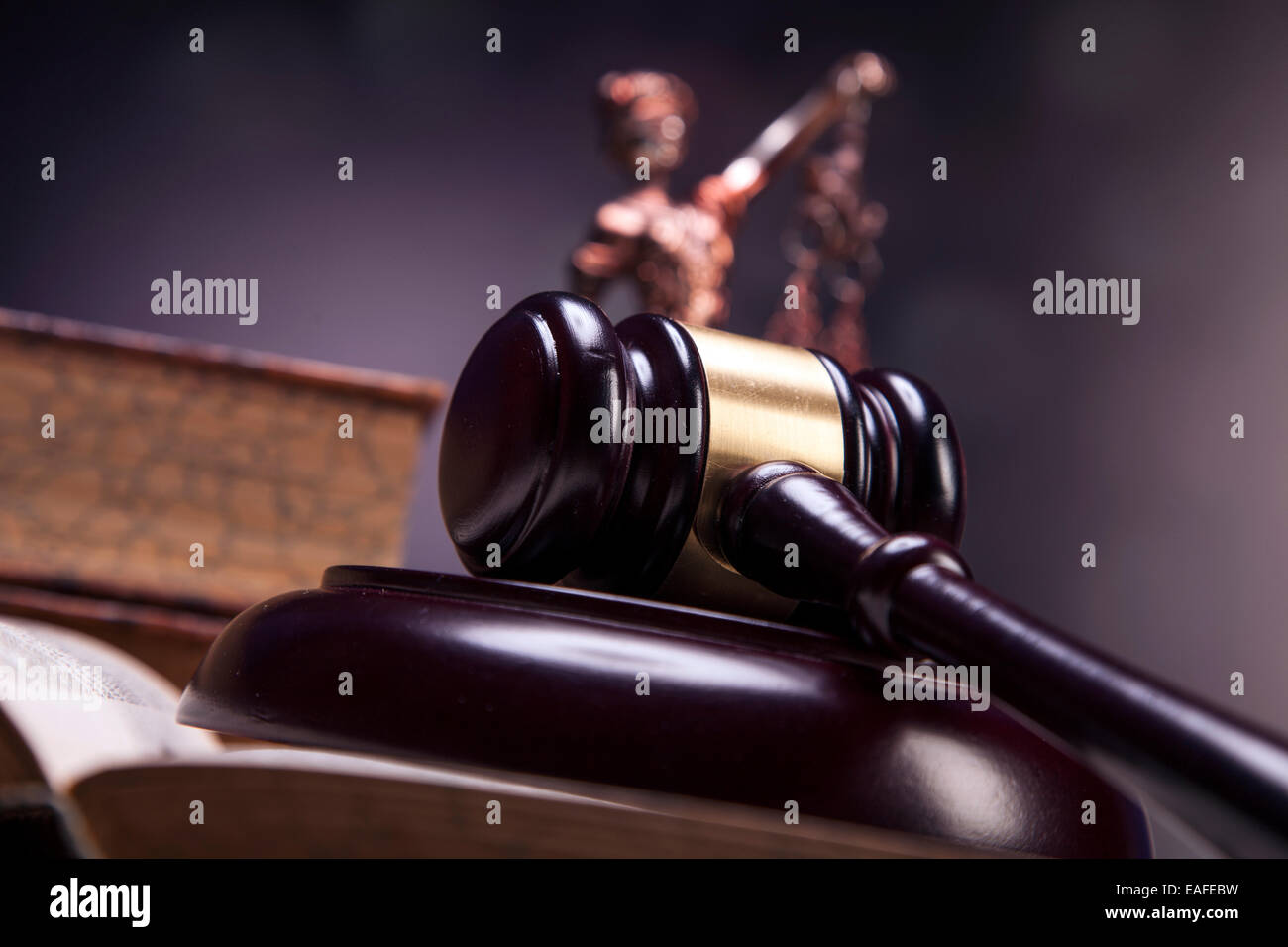 Mallet of justice! Stock Photo - Alamy