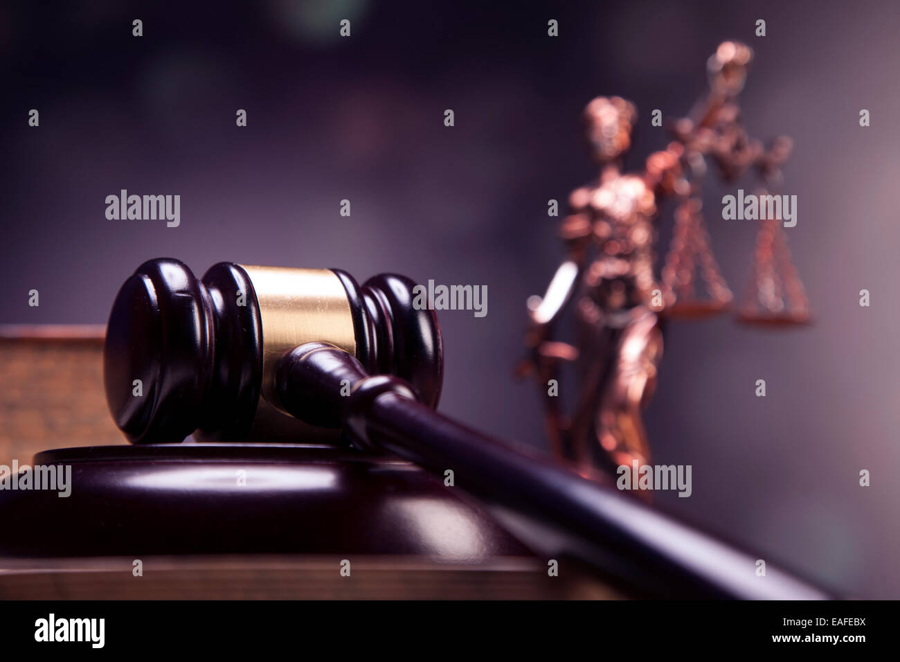 Mallet of justice! Stock Photo - Alamy