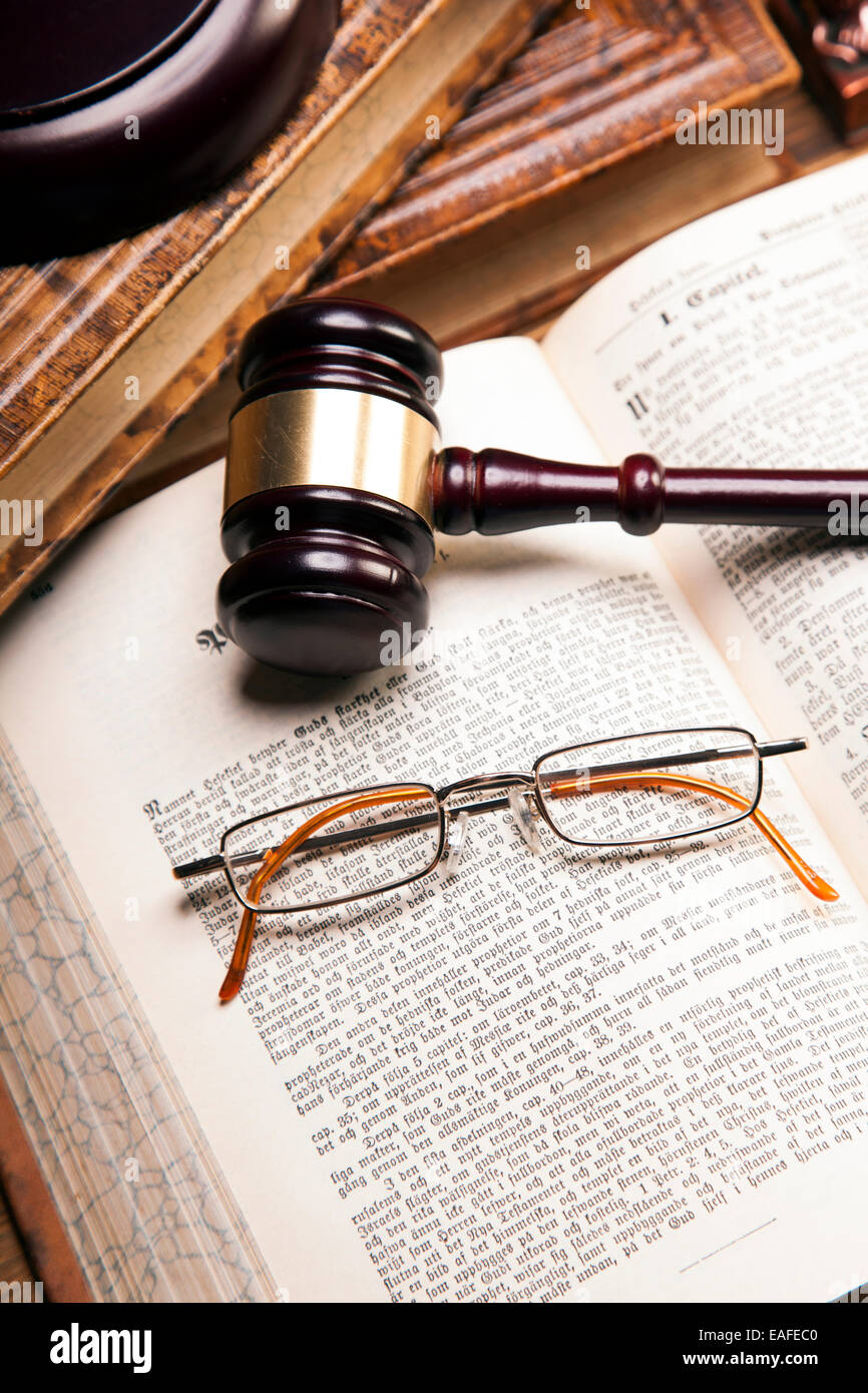 Mallet of justice! Stock Photo - Alamy