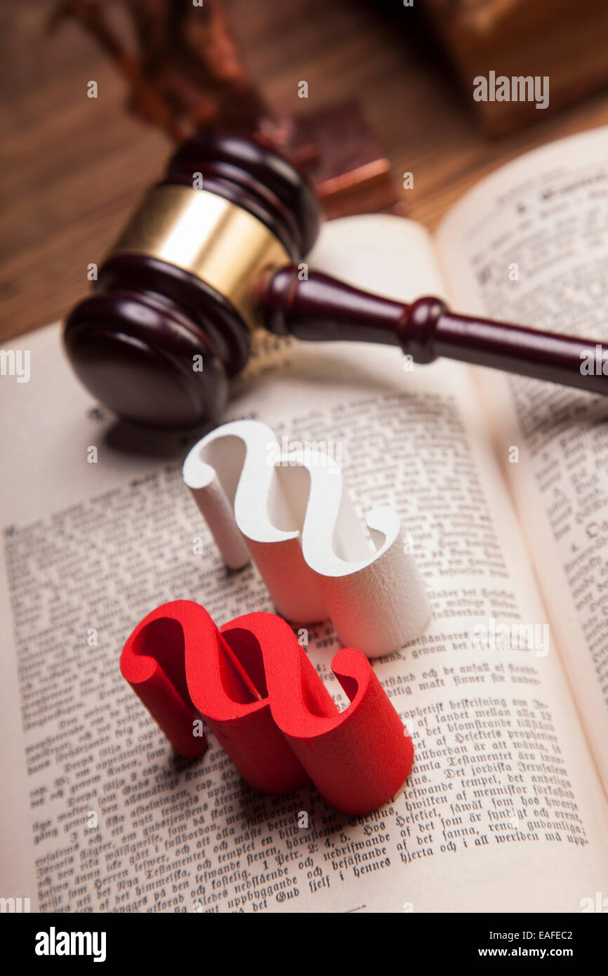 Mallet of justice! Stock Photo - Alamy