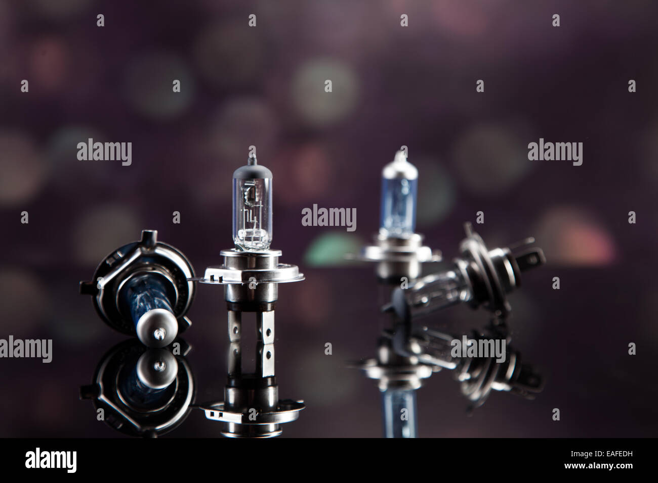 set of automotive bulbs Stock Photo - Alamy