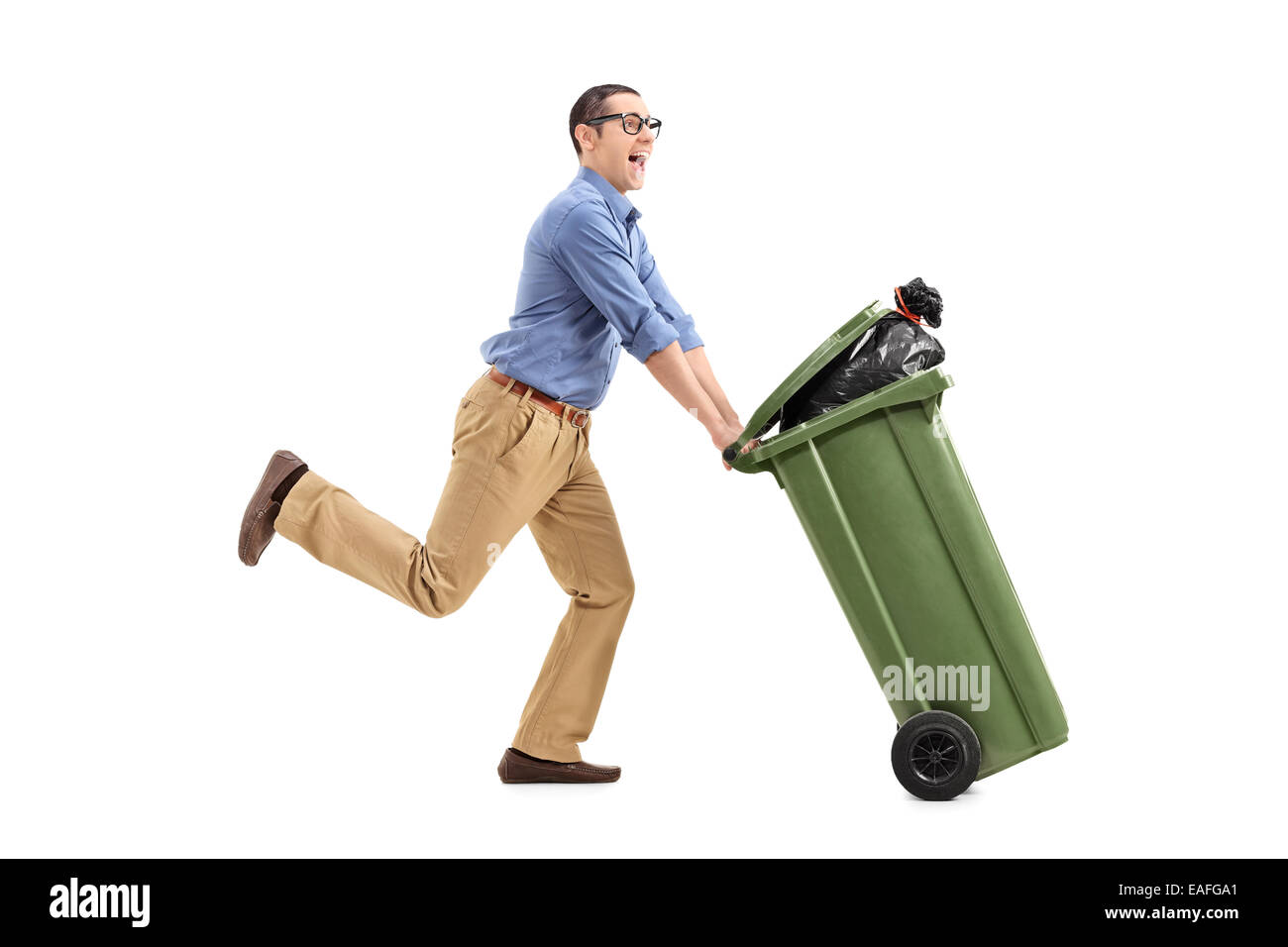 Geeky nerdy man hi-res stock photography and images - Alamy