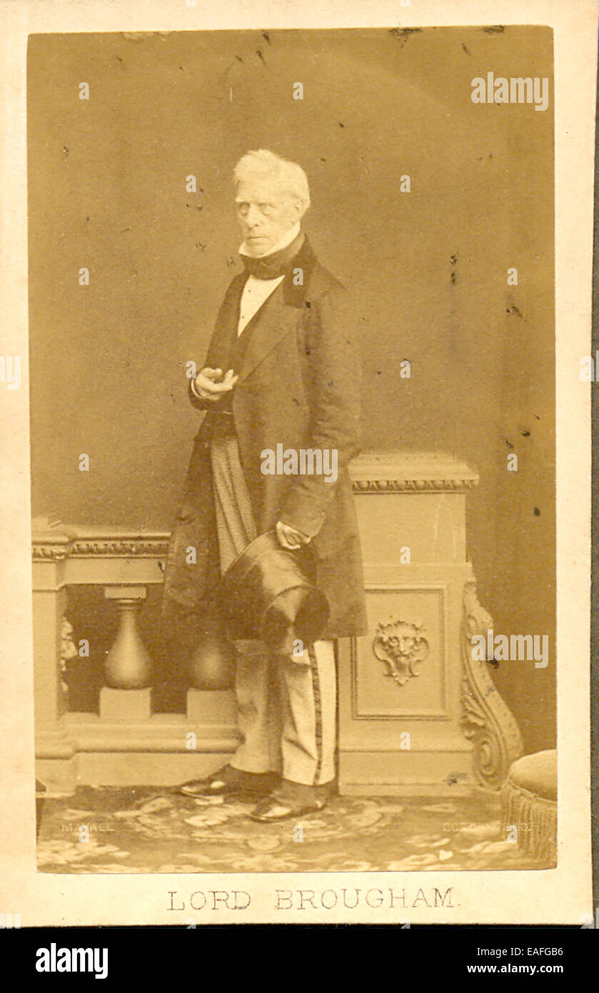 Lord brougham hi-res stock photography and images - Alamy