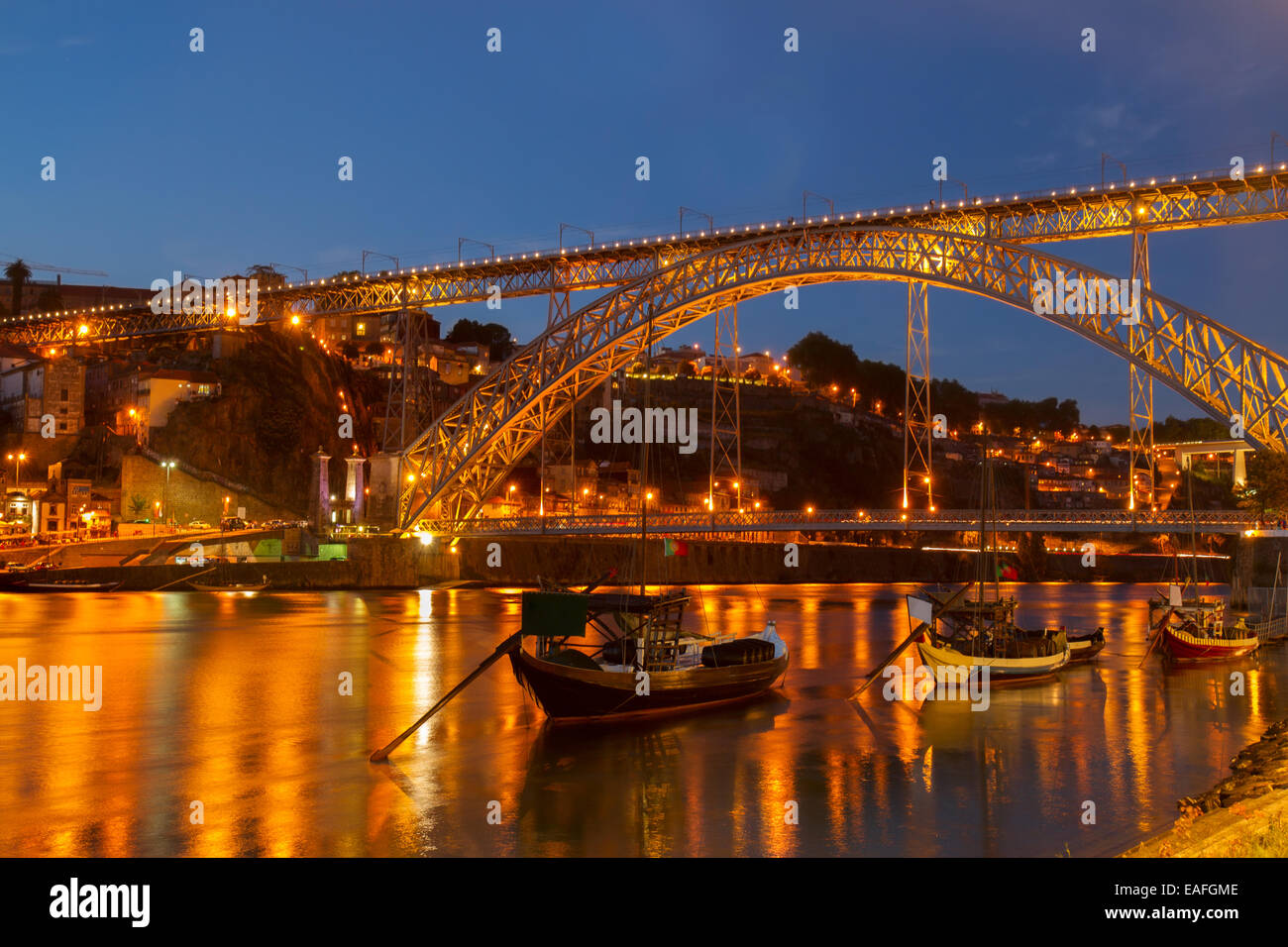 bridge of Dom Luis , Portugal Stock Photo - Alamy