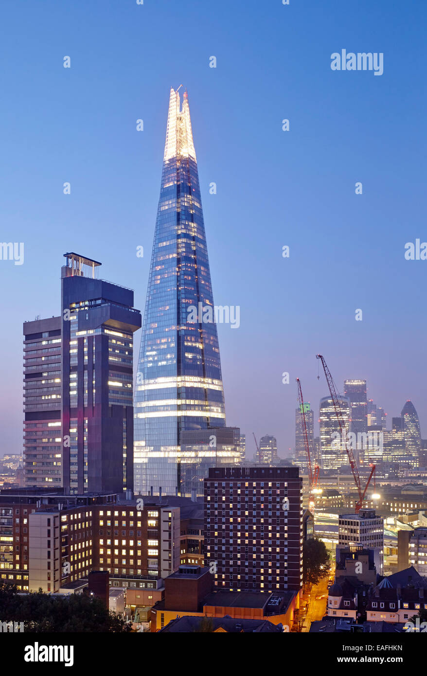 The Shard, London, United Kingdom. Architect: RENZO PIANO BUILDING ...